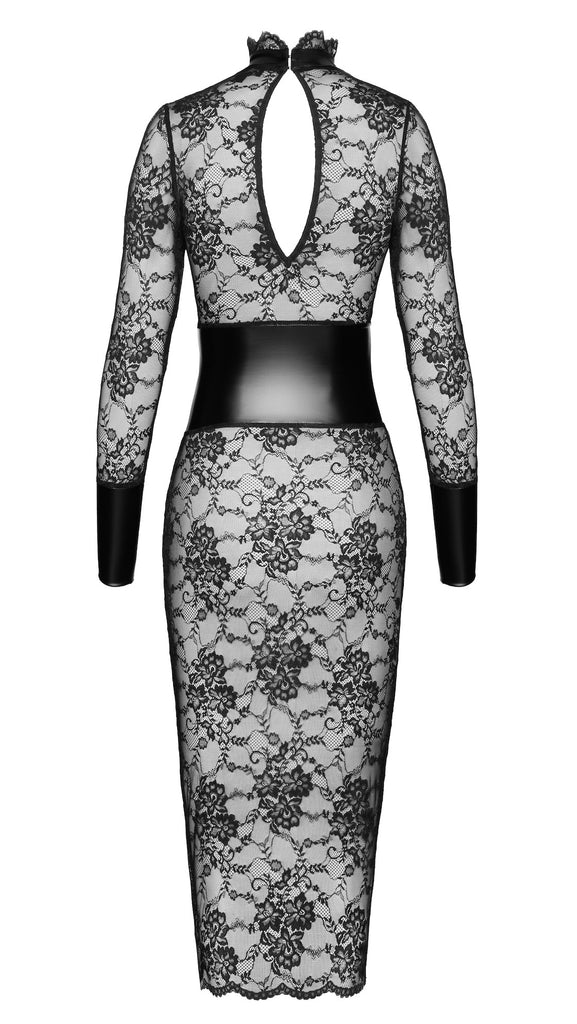 Noirelle Lace Corset Midi Dress – Skin Two UK