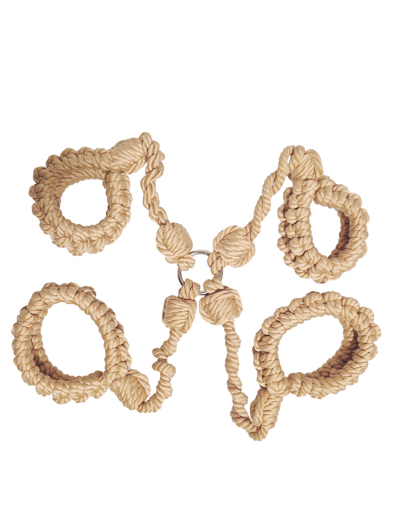 Soft Hand-Woven Rope 4 Point Restraint System | from Honour – Skin Two UK