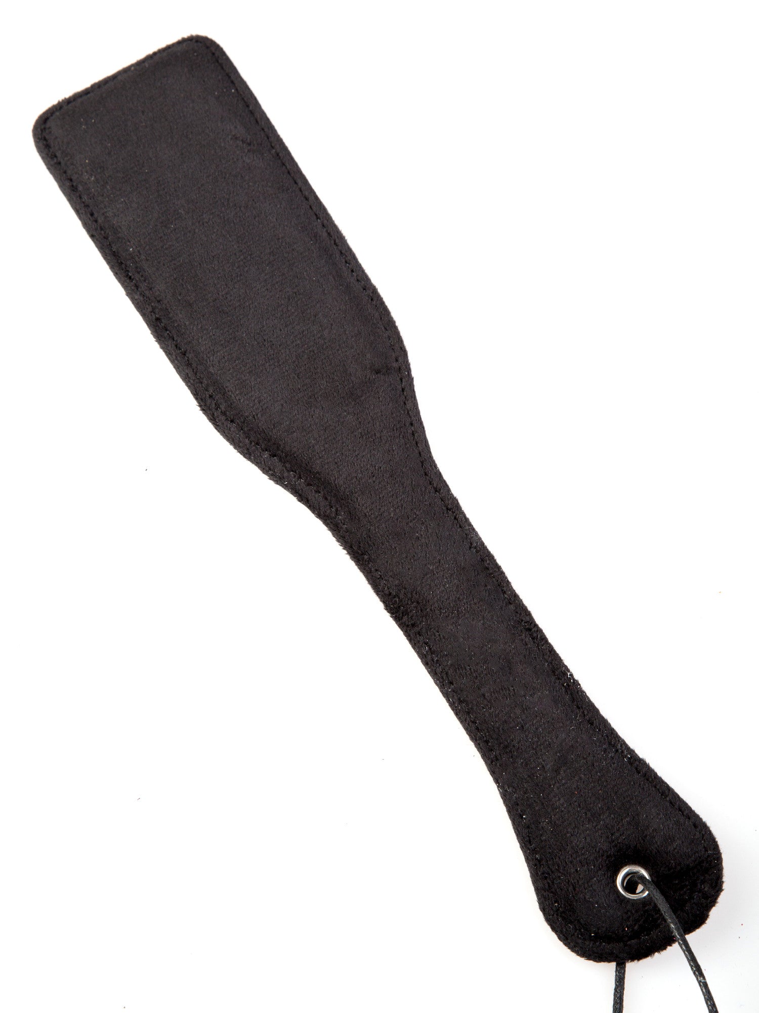 Black Velvet & Leatherette Square Edged Paddle – Skin Two UK