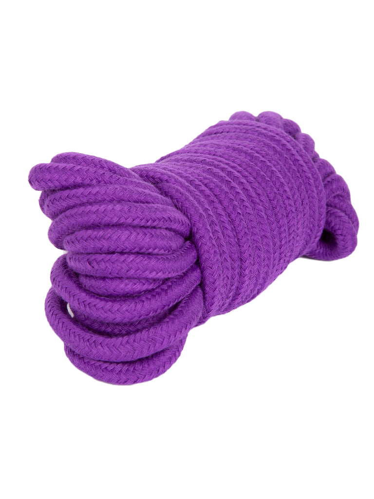 Bondage Rope Purple 10m | Soft Sensual Restraining Rope – Skin Two UK