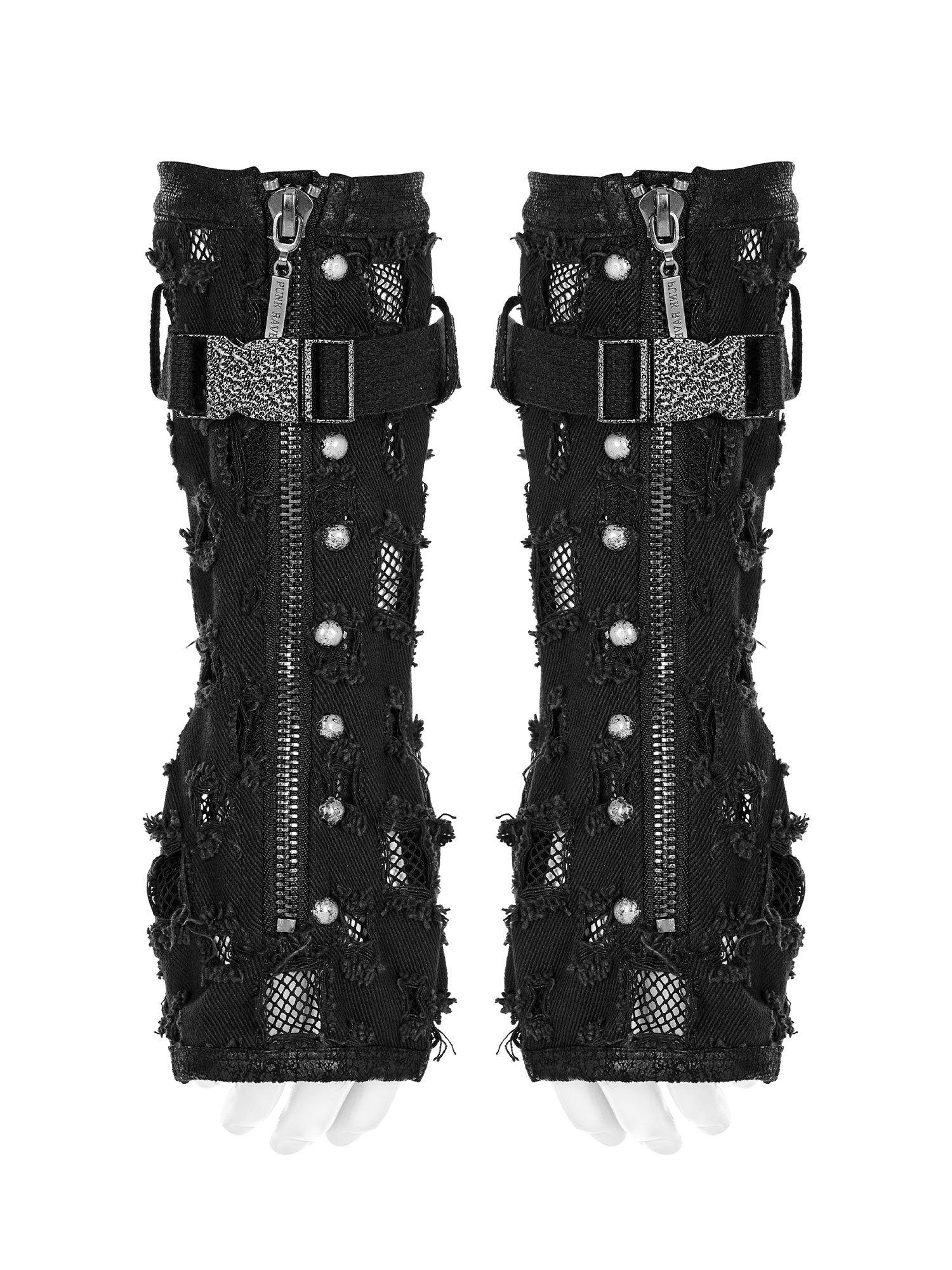 Mens Distressed Heavy Gloves from Punk Rave – Skin Two UK