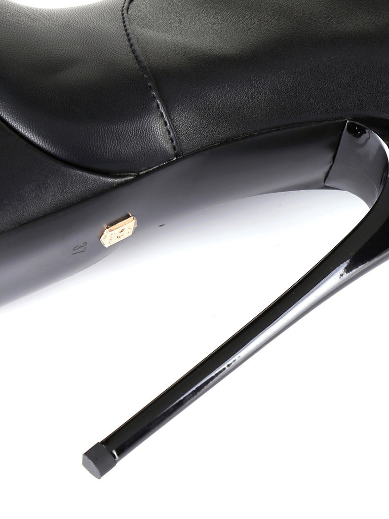 Cybele Skyscraper Heel Knee High Platform Boots – Skin Two UK