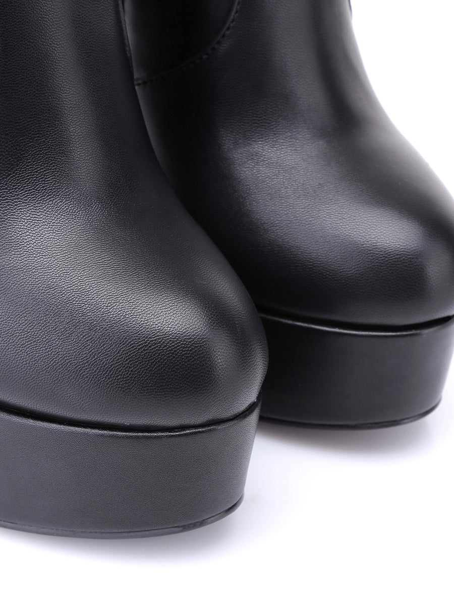 Cybele Skyscraper Heel Knee High Platform Boots – Skin Two UK