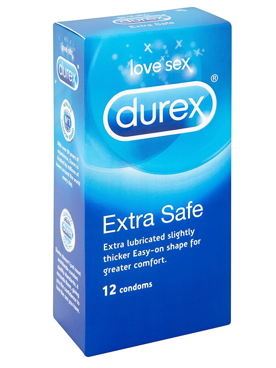 Durex Extra Safe Condoms 12s – Skin Two UK