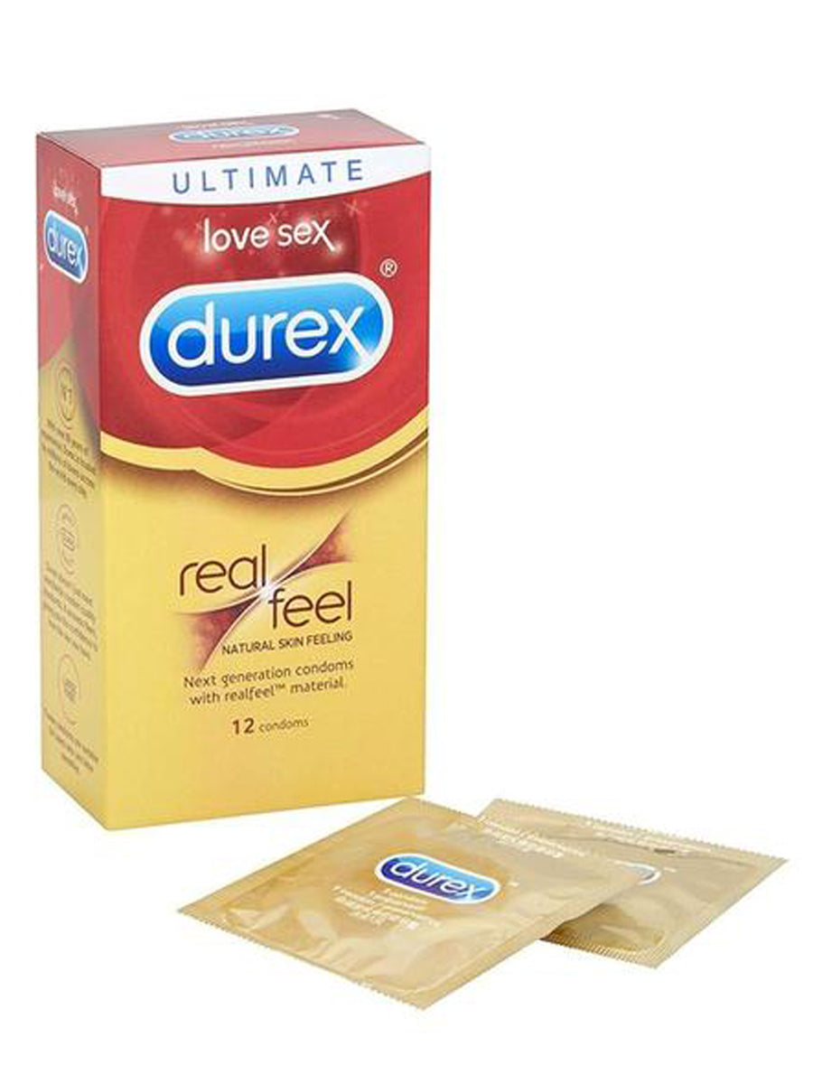 Durex Real Feel Condoms 12's – Skin Two UK