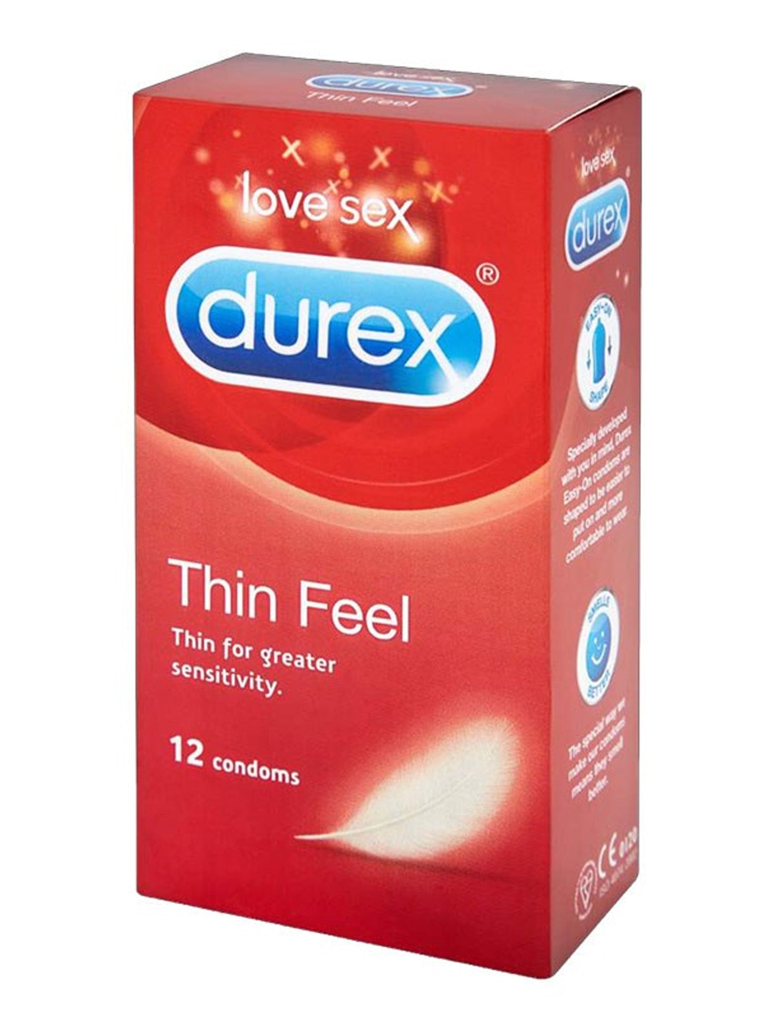 Durex Thin-Feel Condoms 12s – Skin Two UK