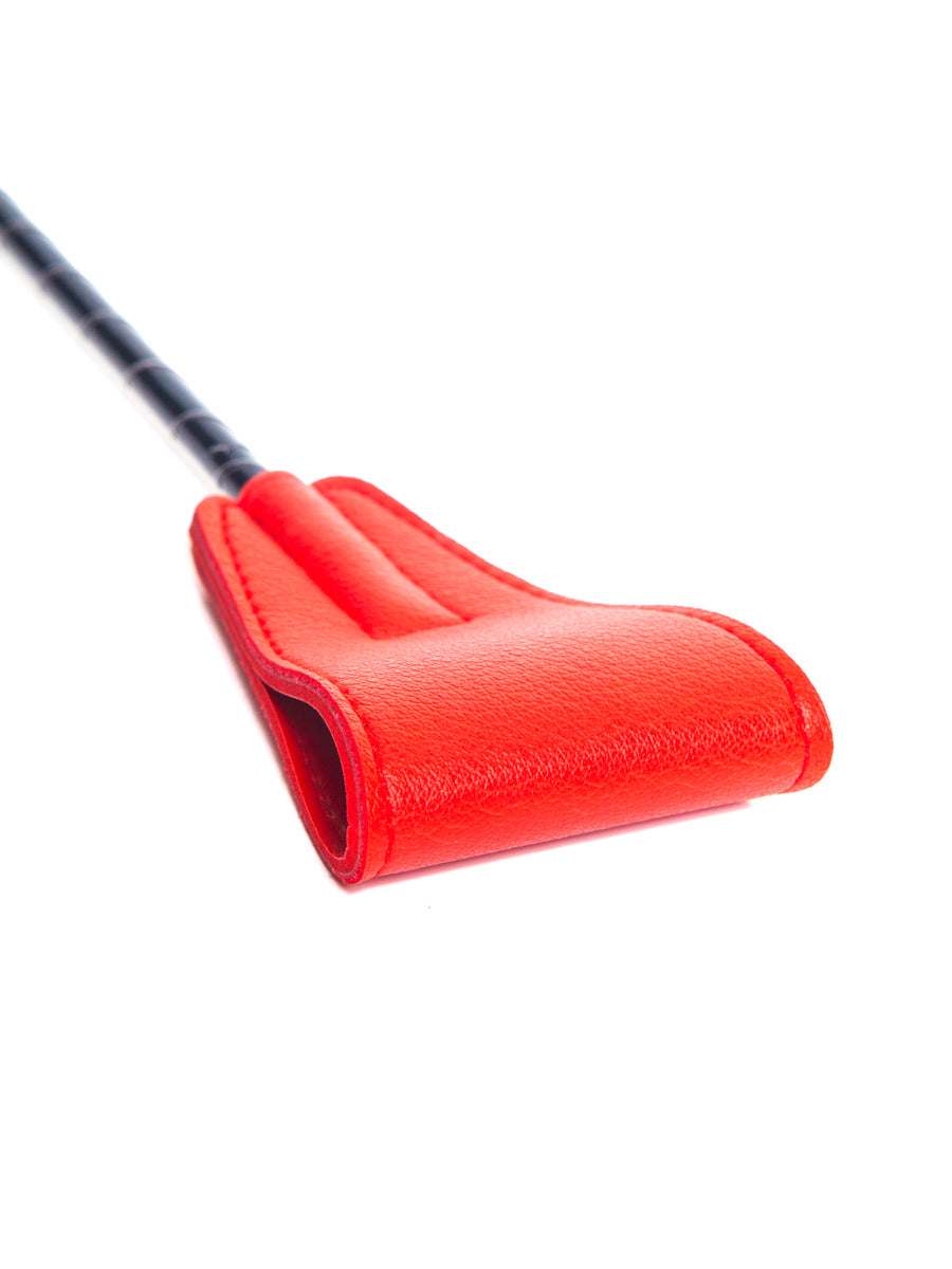 Faux Leather Red Riding Crop – Skin Two UK