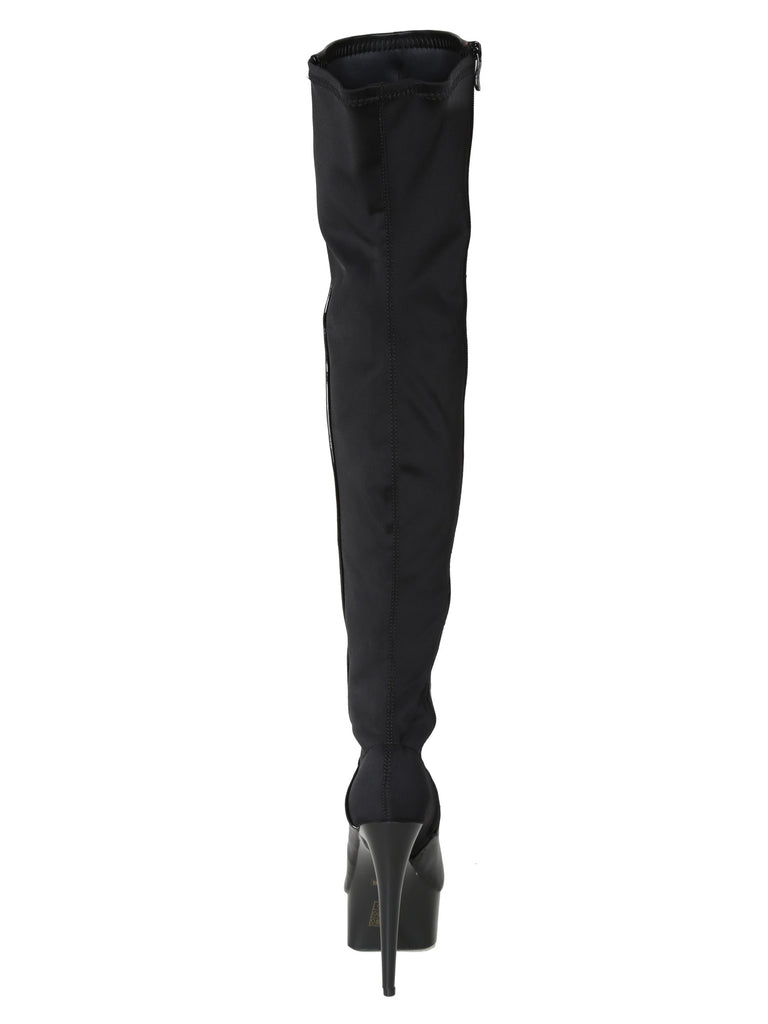 Shoes & Boots | Ferocious Matte Stretch Thigh High Boots, thigh high ...