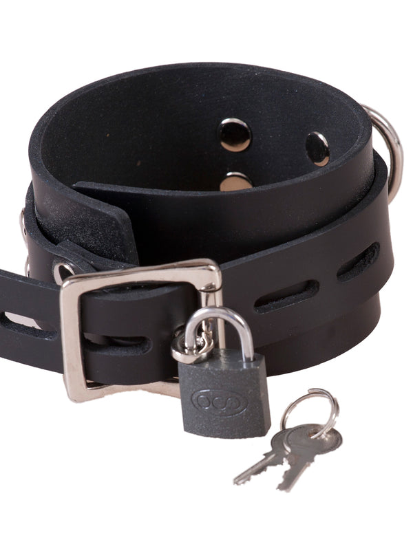 Rubber Deluxe Padlock Ankle Cuffs – Skin Two UK