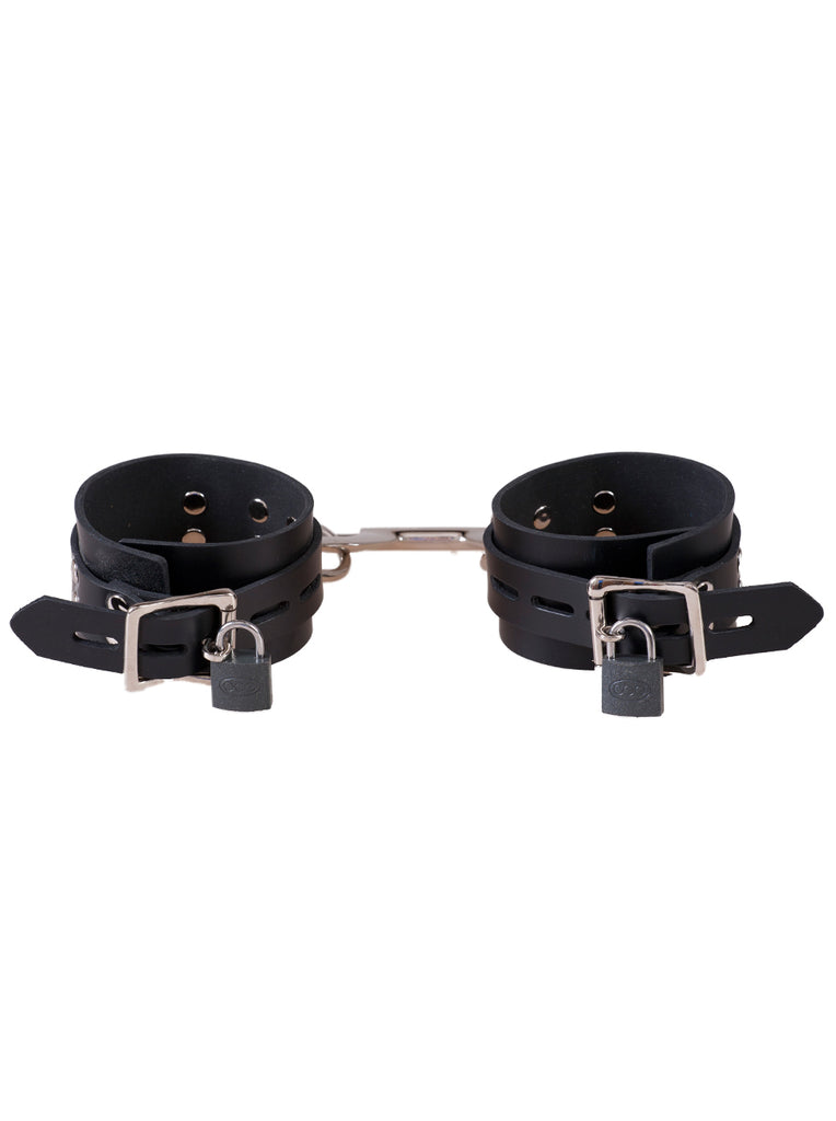 Rubber Deluxe Padlock Ankle Cuffs – Skin Two UK