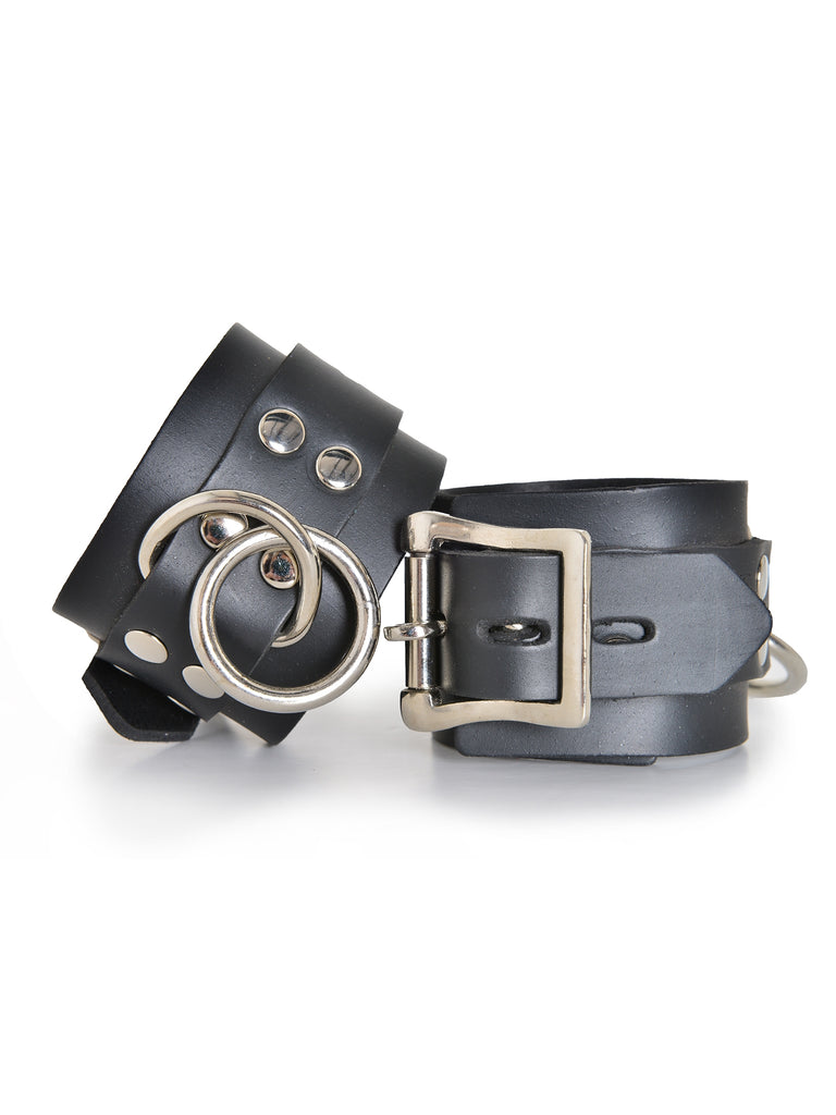 Rubber Deluxe Padlock Ankle Cuffs – Skin Two UK