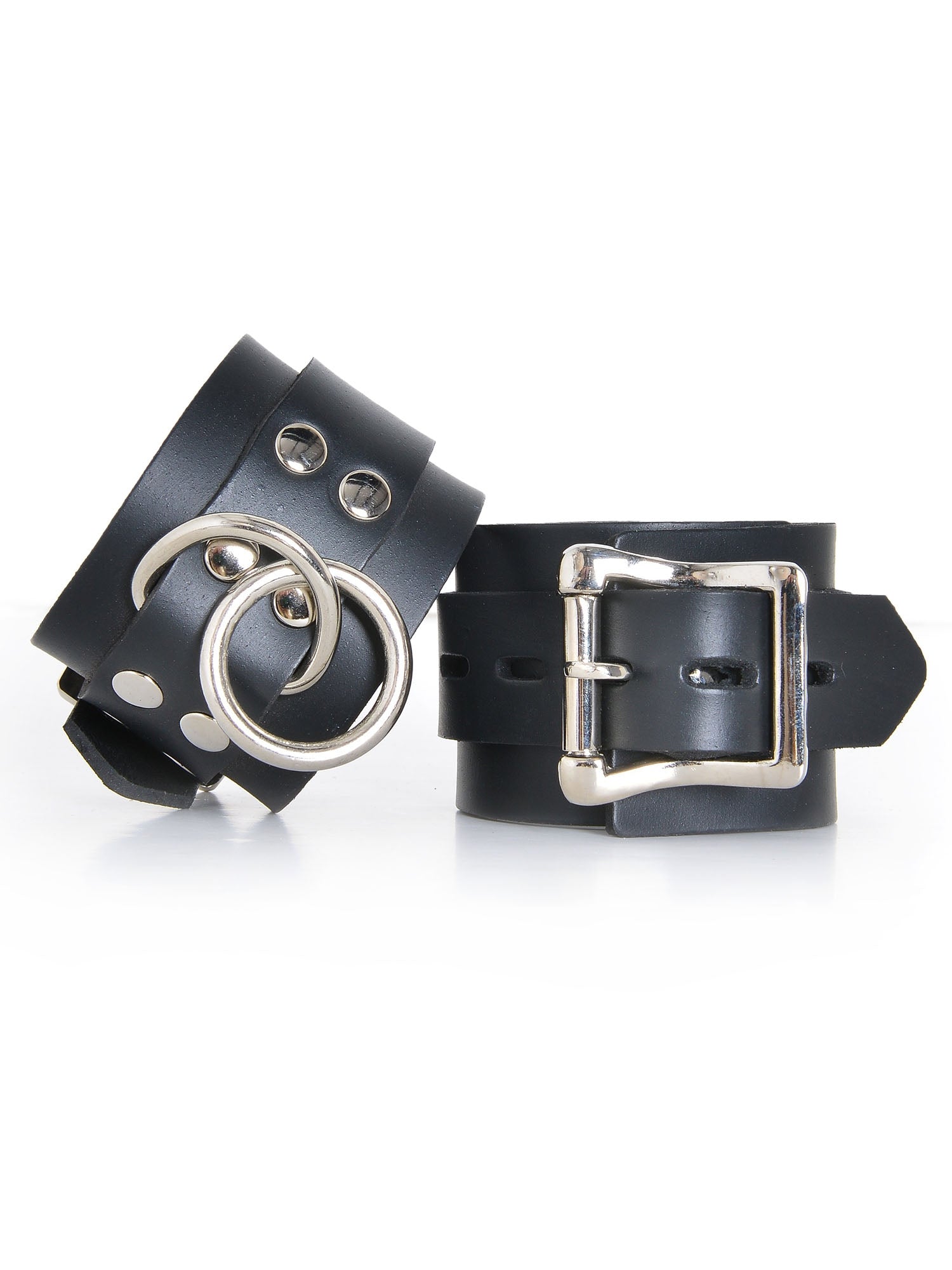 Rubber Deluxe Padlock Wrist Cuffs – Skin Two UK