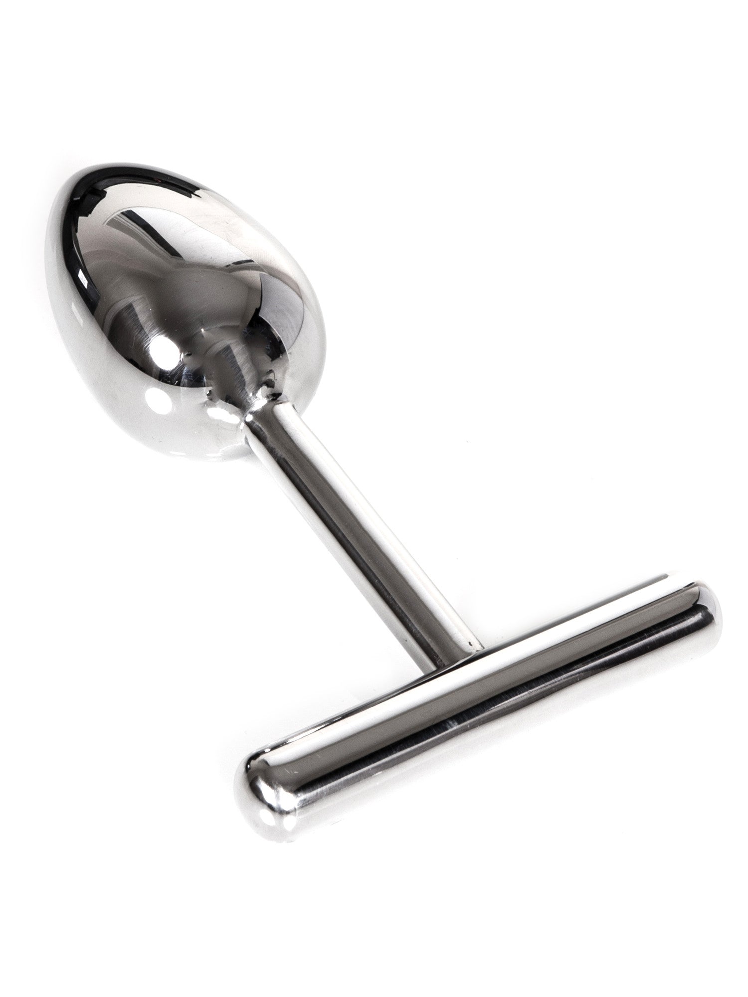 Large Metal Butt Plug With Grab Handle – Skin Two UK