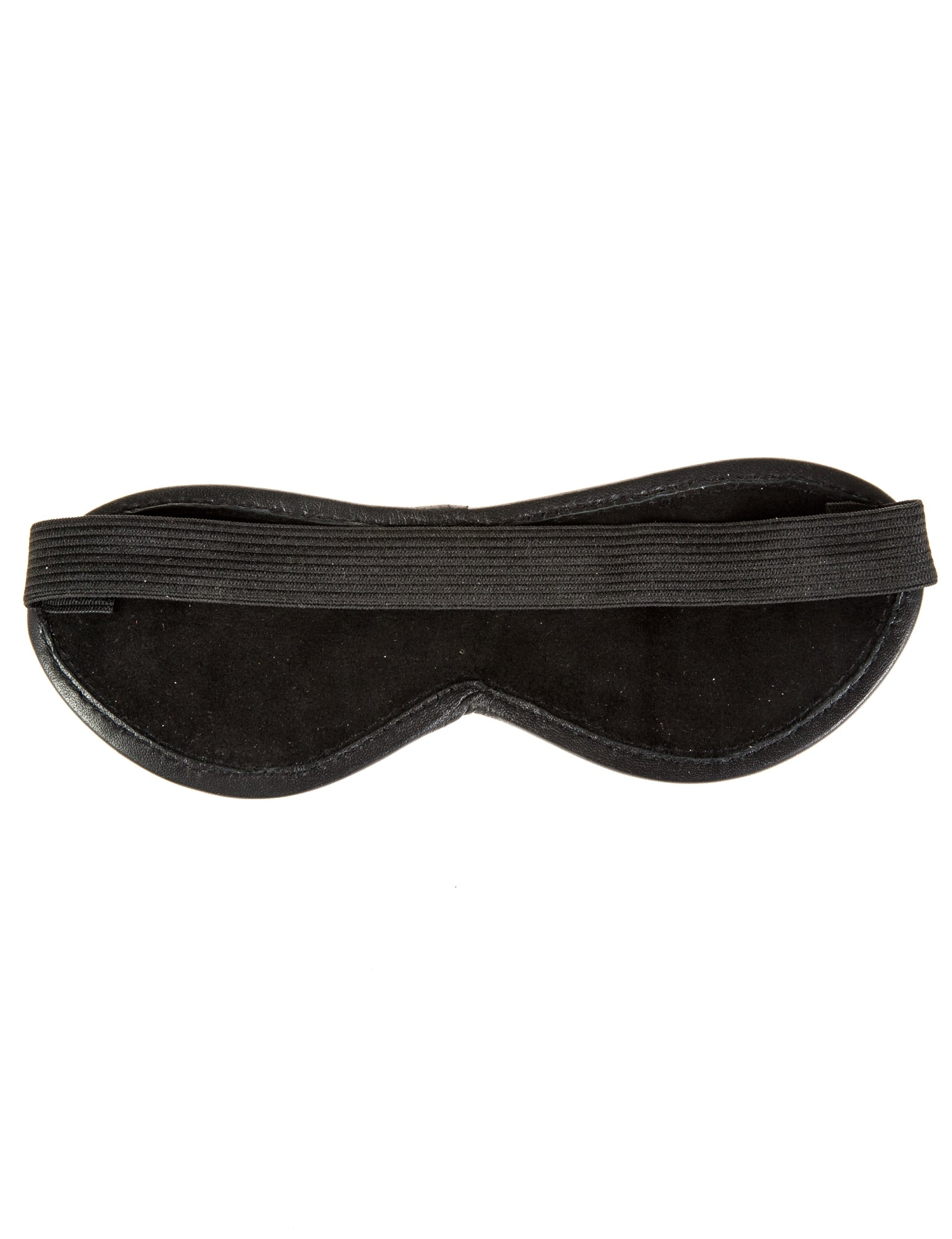 Leather Blindfold Eye Mask Black – Skin Two UK