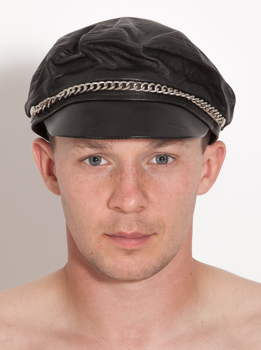 Leather Chain Cap – Skin Two UK