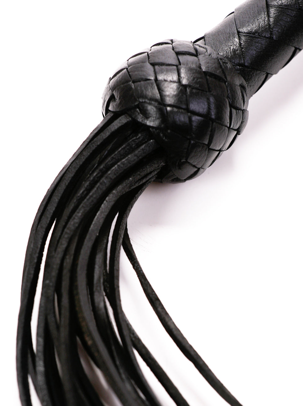 Leather Flogger Black – Skin Two UK