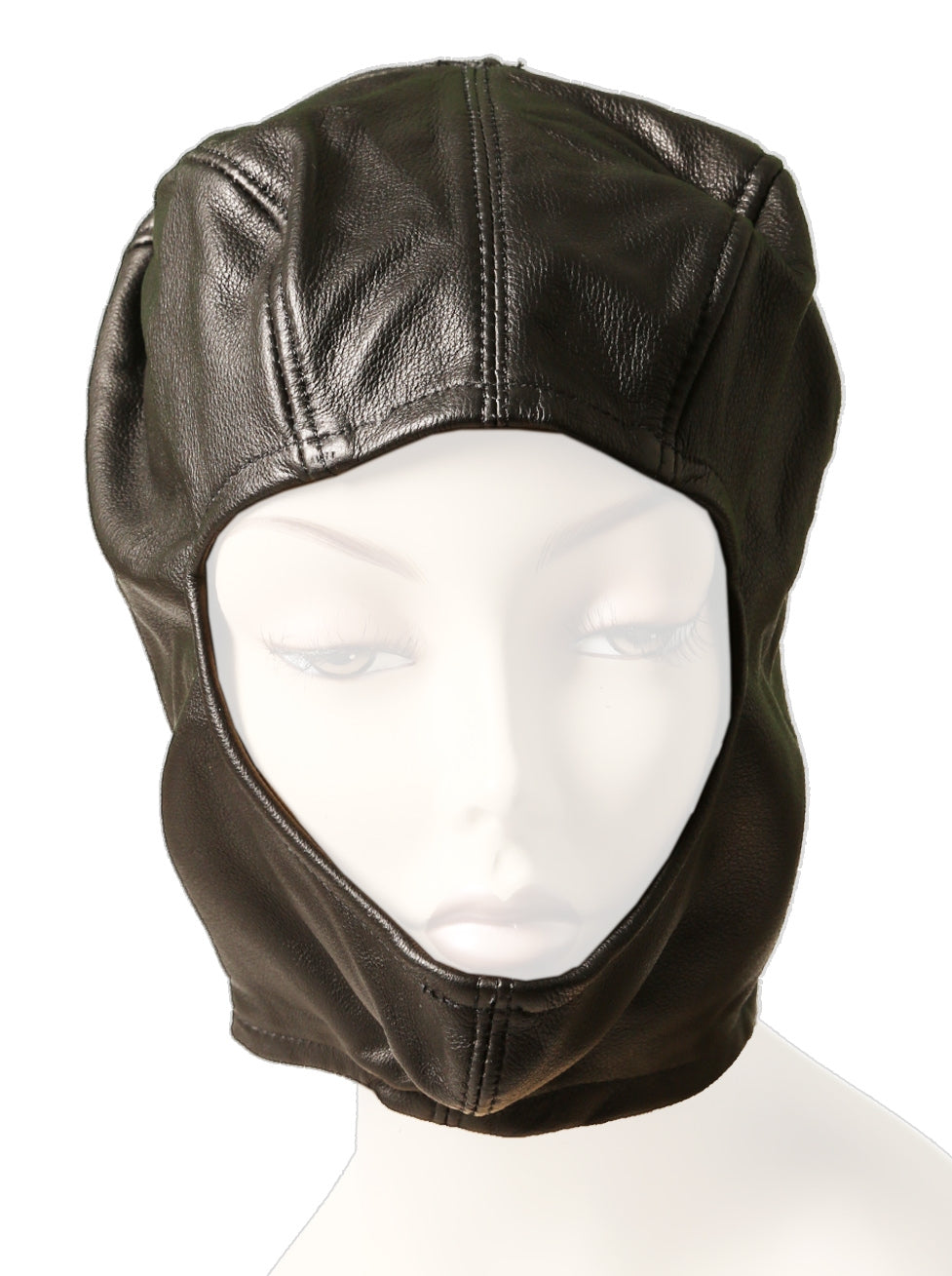 Leather Open Face Hood | Bondage Hoods from Honour – Skin Two UK