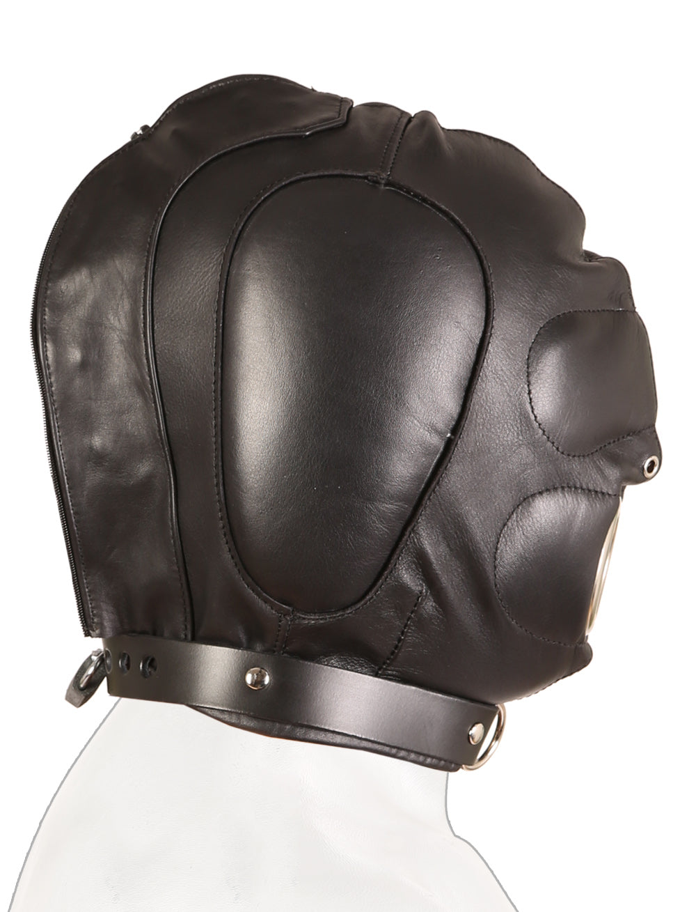 Leather Open Mouth Hood Bondage Hoods From Honour Skin Two Uk