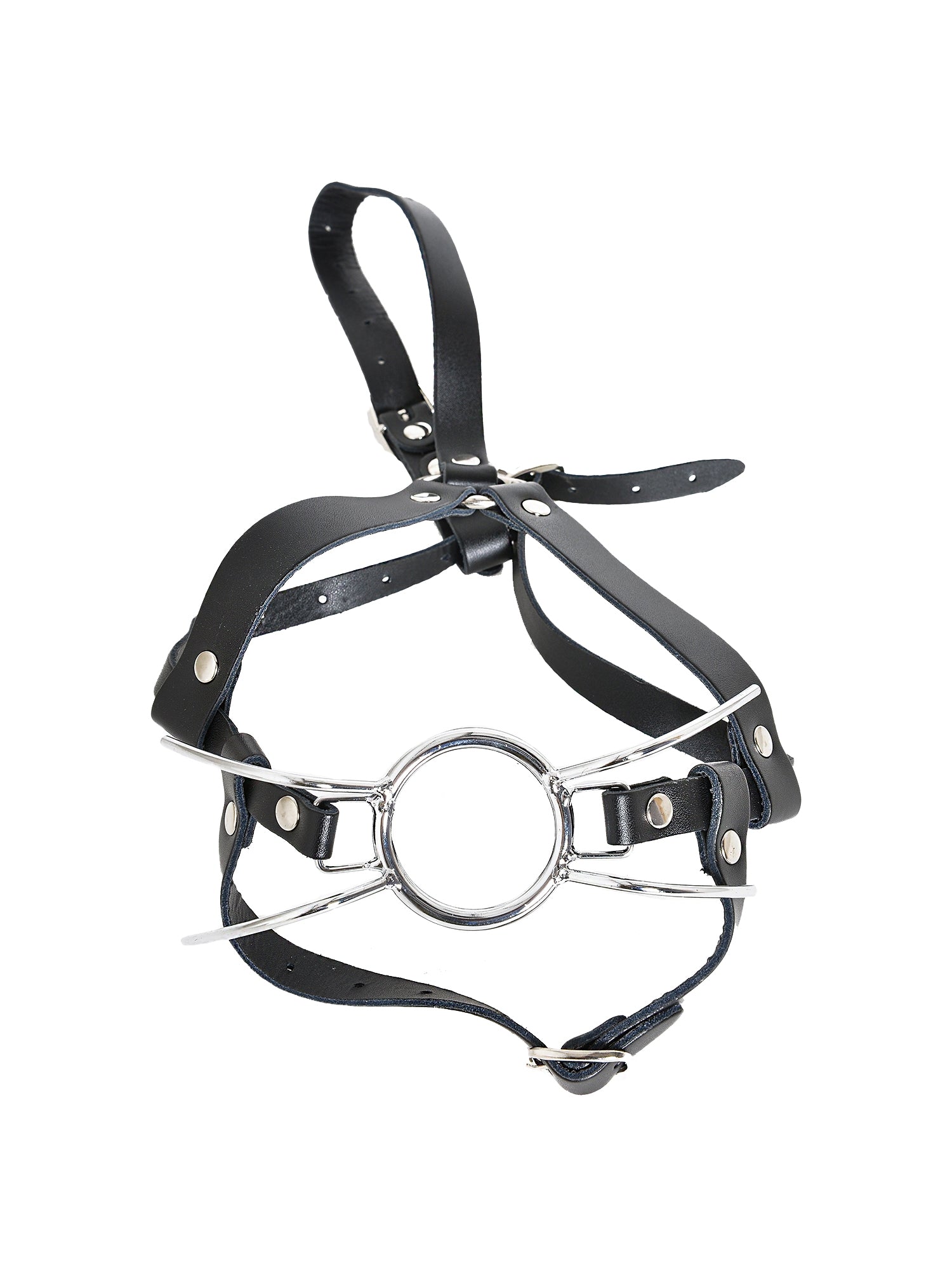 Leather Open Wide Head Harness – Skin Two UK
