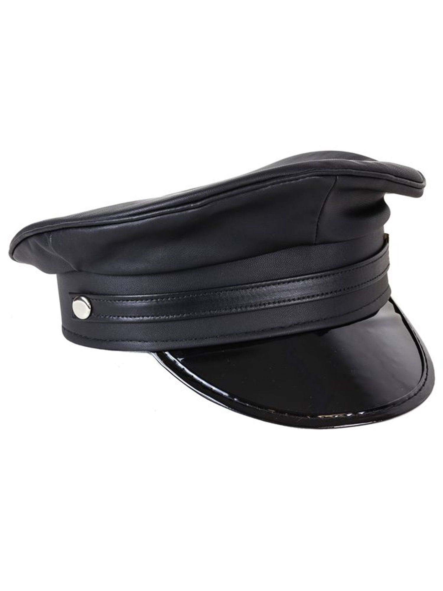 Leather Strap Police Hat – Skin Two UK