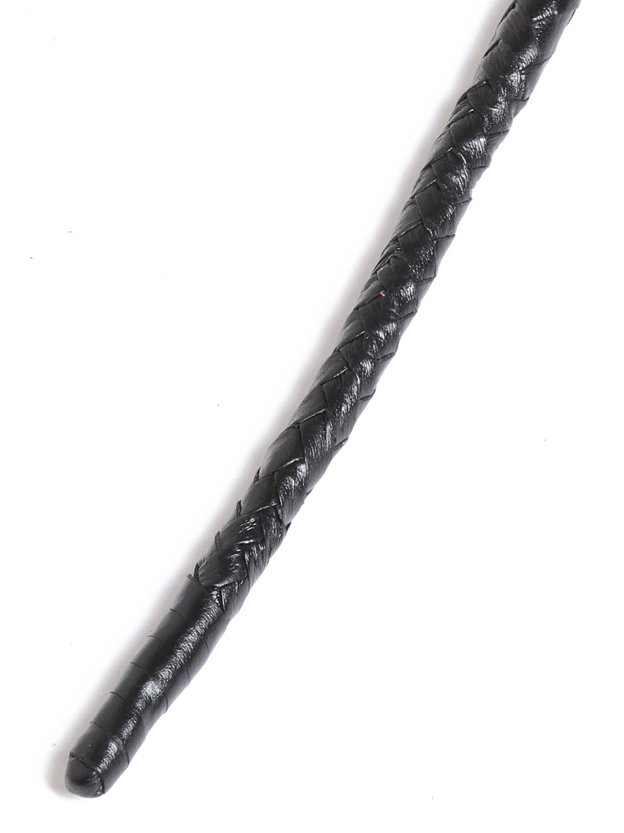 Leather Whip with Steel Handle – Skin Two UK