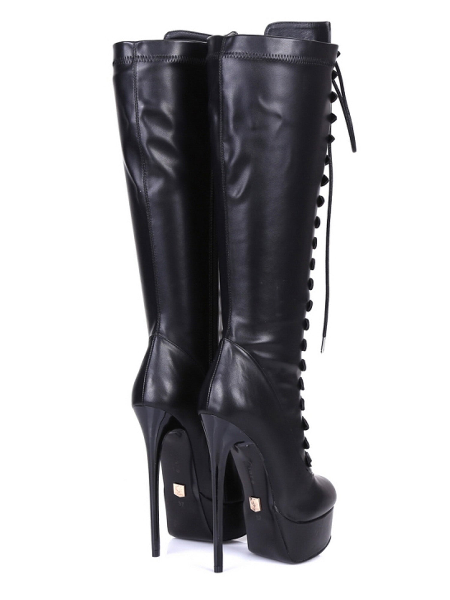 Shoes & Boots | Mahaute Matte Knee BootsShoes-Boots – Skin Two UK