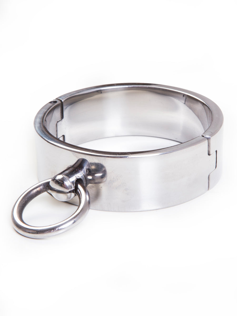Men's Steel Locking Collar & Cuffs Set | Bondage Collars and Leads from ...