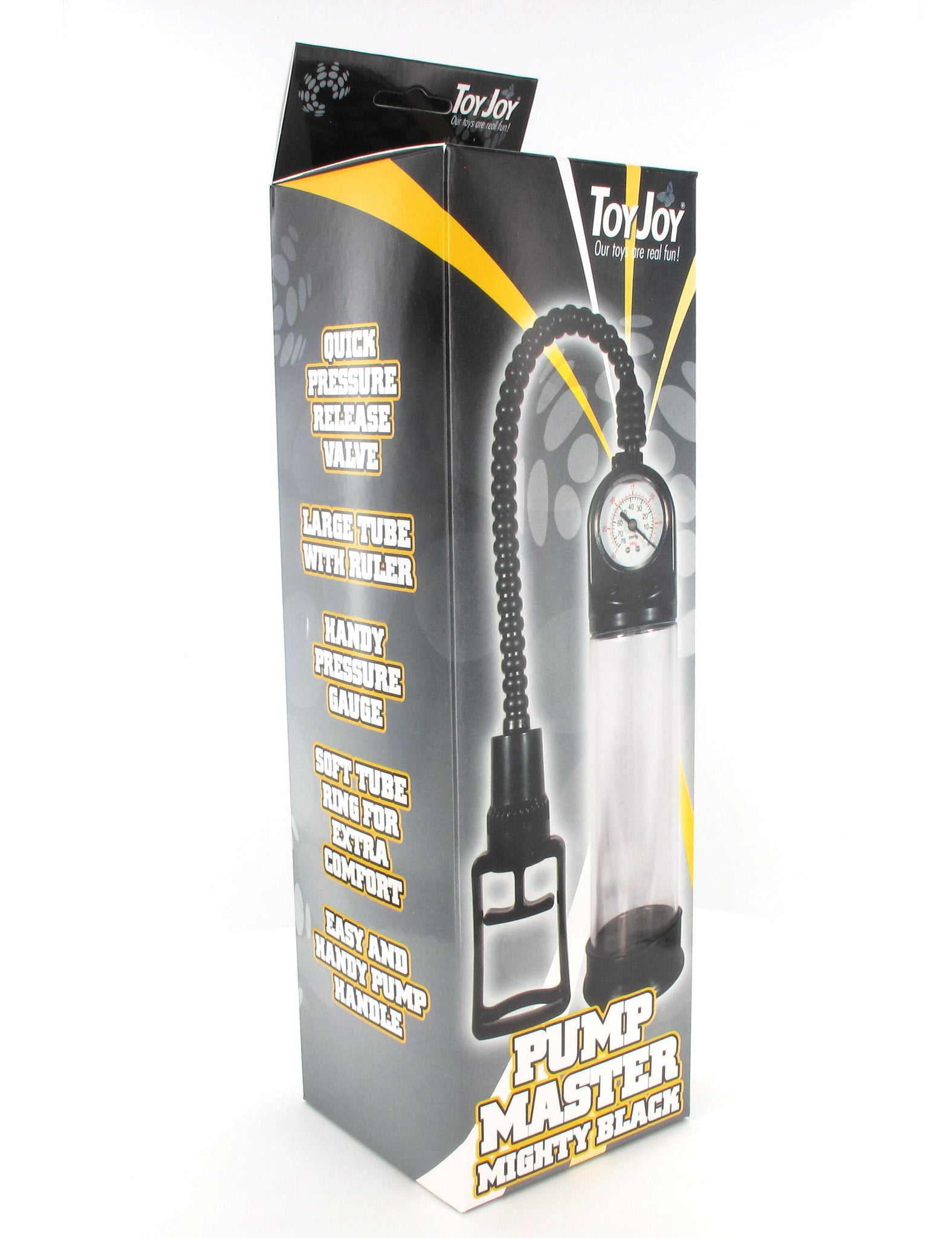 Mighty Black Pump Master Penis Pump – Skin Two UK