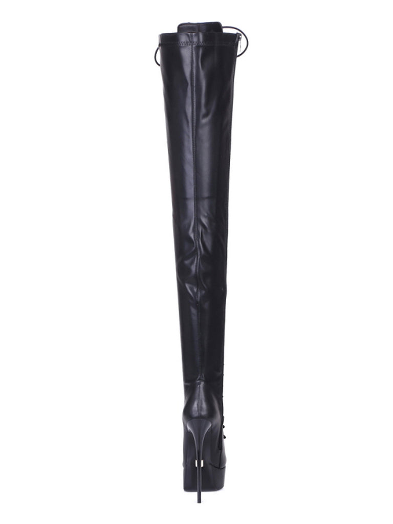 Shoes & Boots | Mouchard Matte Thigh High BootsShoes-Boots – Skin Two UK