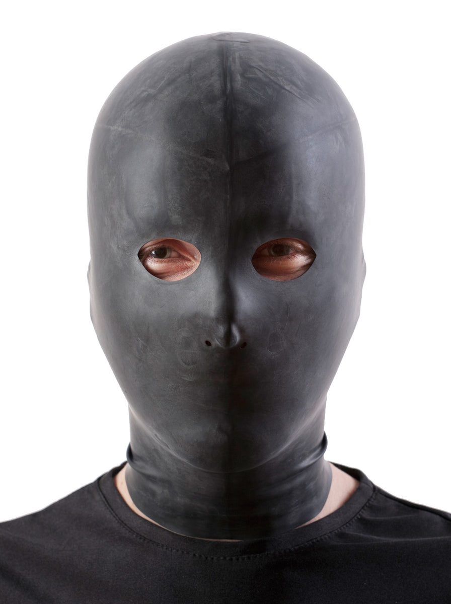 Moulded Rubber Anatomical Hood with Eyes & Nose Holes – Skin Two UK