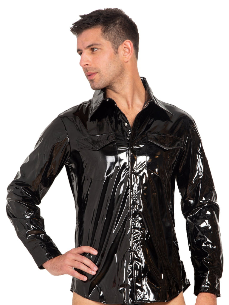 PVC Fitted Shirt – Skin Two UK