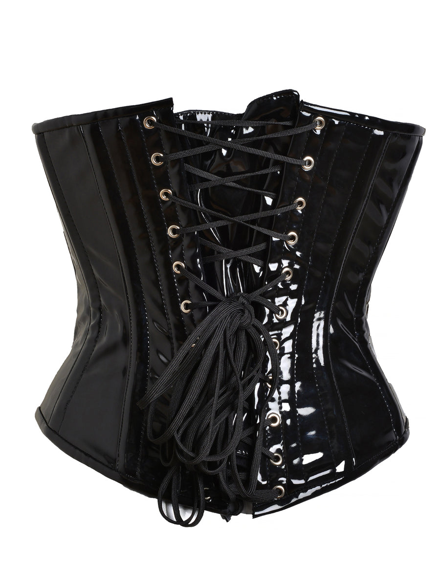 PVC Harlot Underbust Corset – Skin Two UK