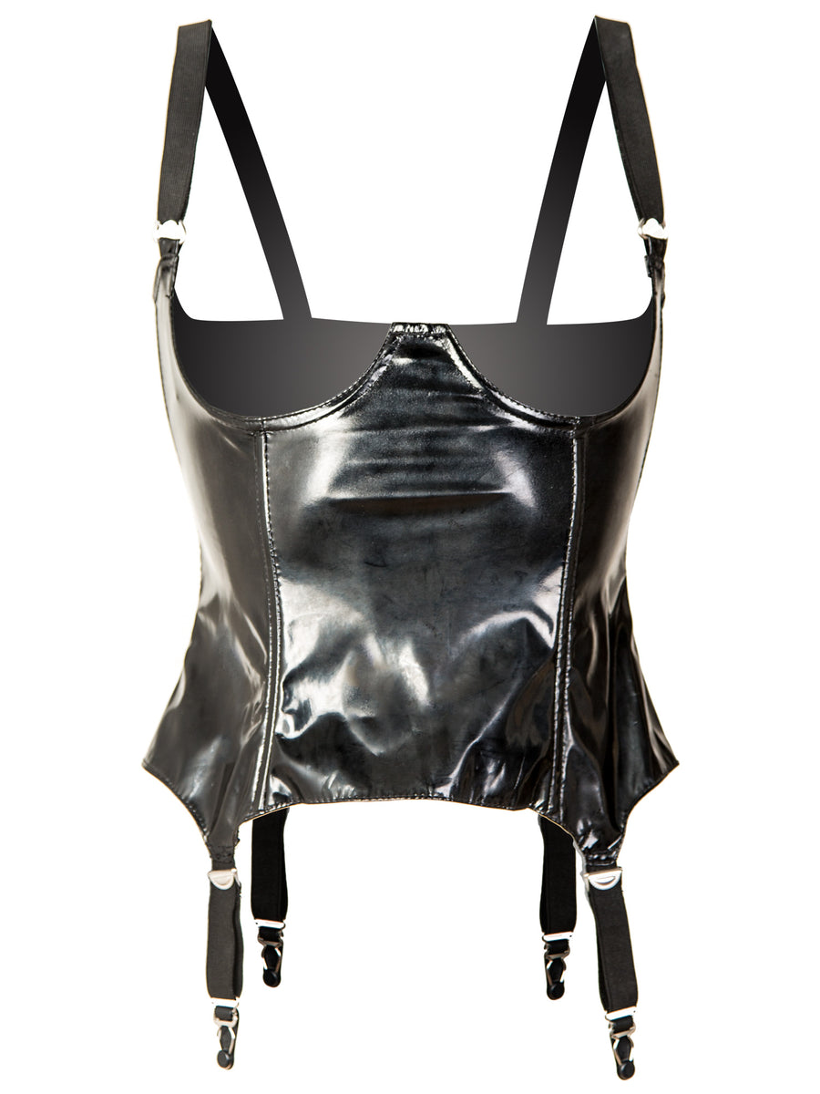 Clearance - PVC Open Top Basque, Size 10 – Skin Two UK