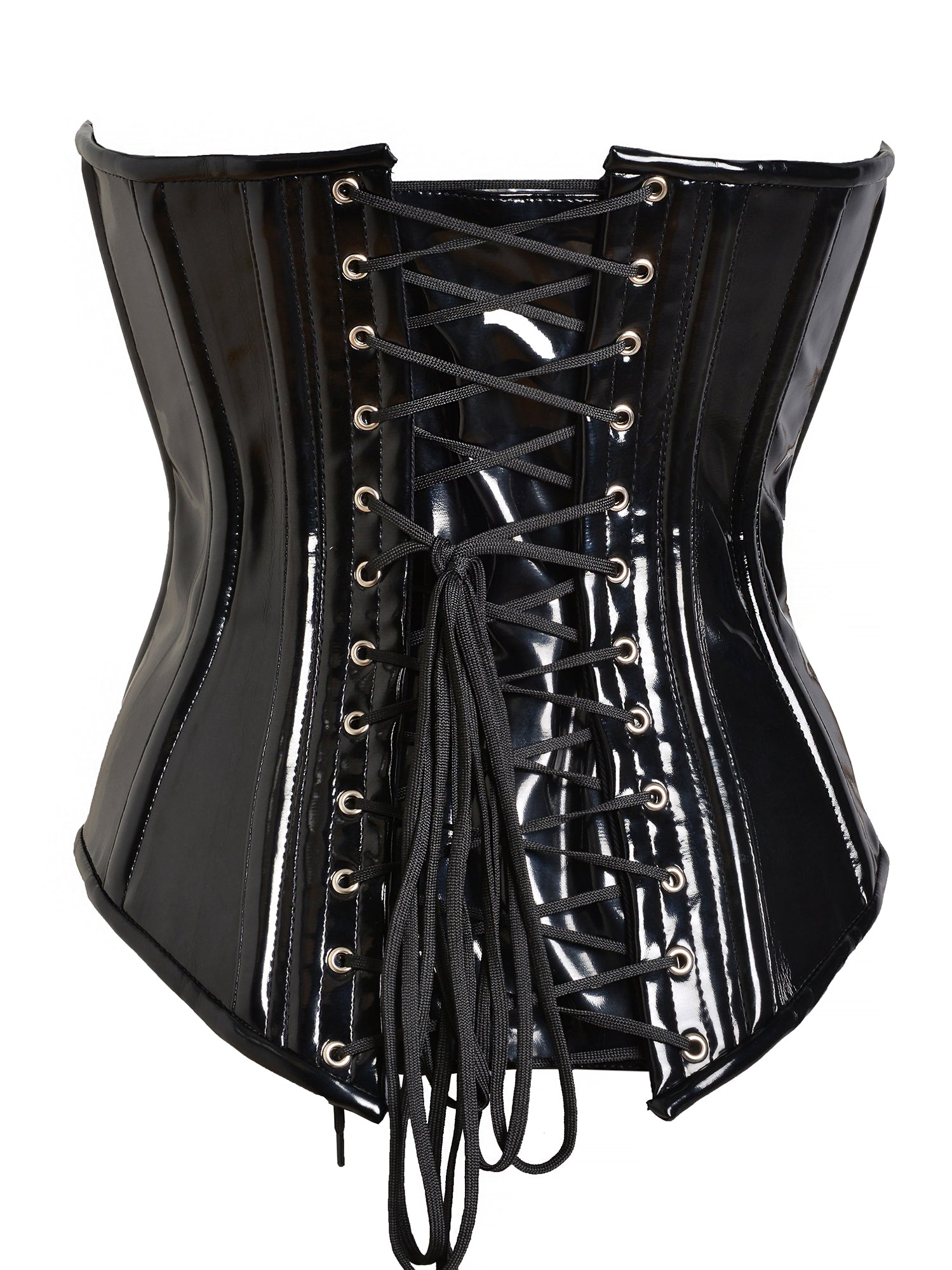 Poison PVC Overbust Corset in Black – Skin Two UK