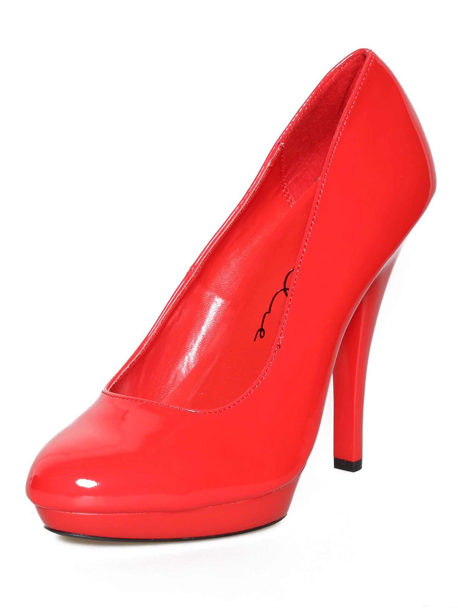 Red 5Inch Platform Court Shoe – Skin Two UK