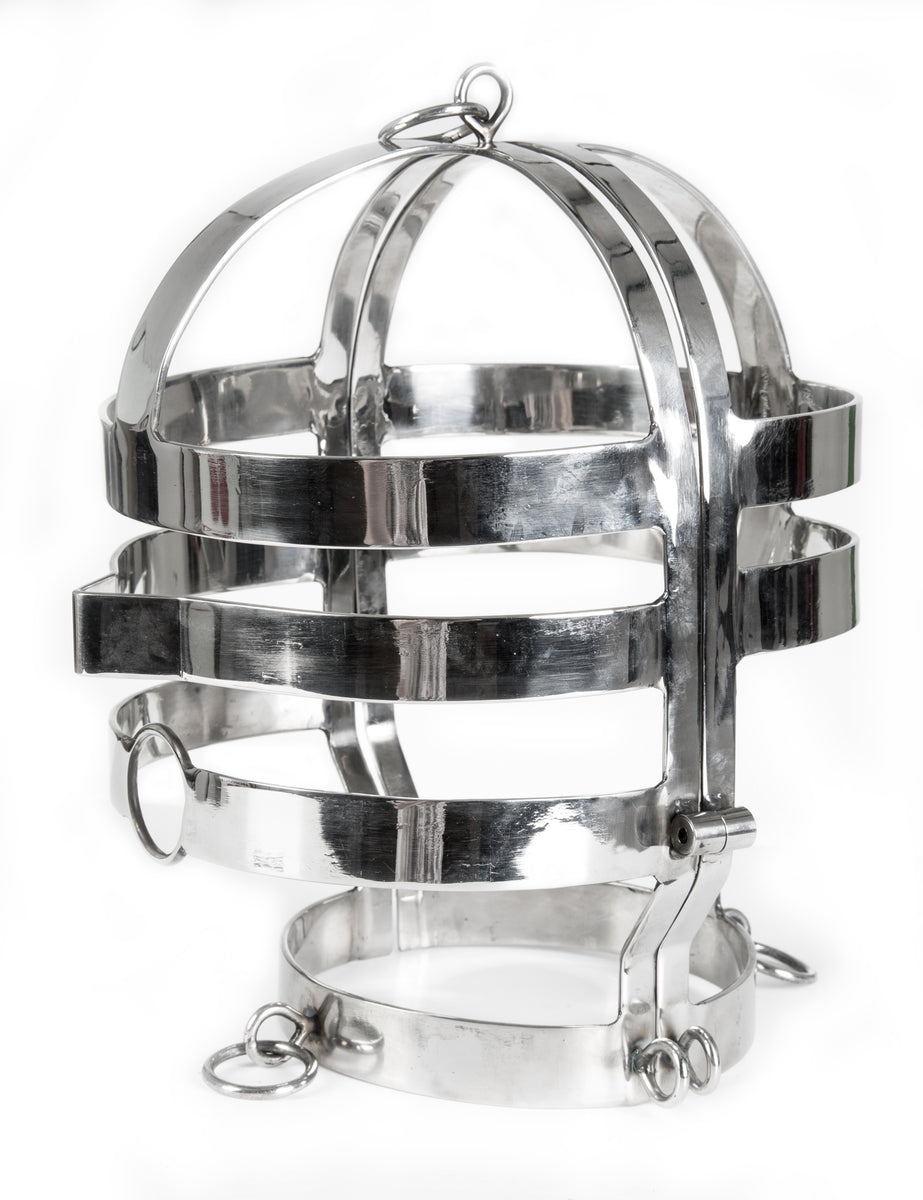 Rigid Steel Head Cage | Bondage Hoods from Honour – Skin Two UK