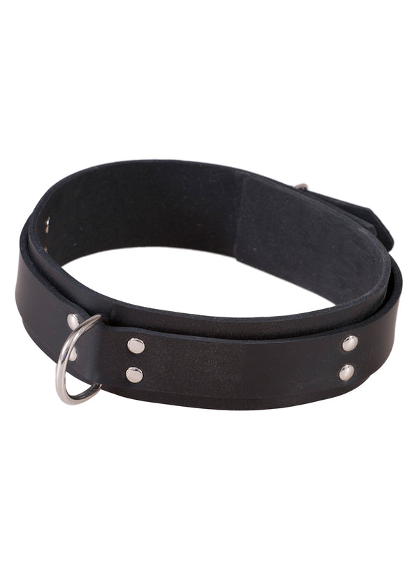 Rubber D-Ring Collar | Bondage Collars and Leads from Honour – Skin Two UK