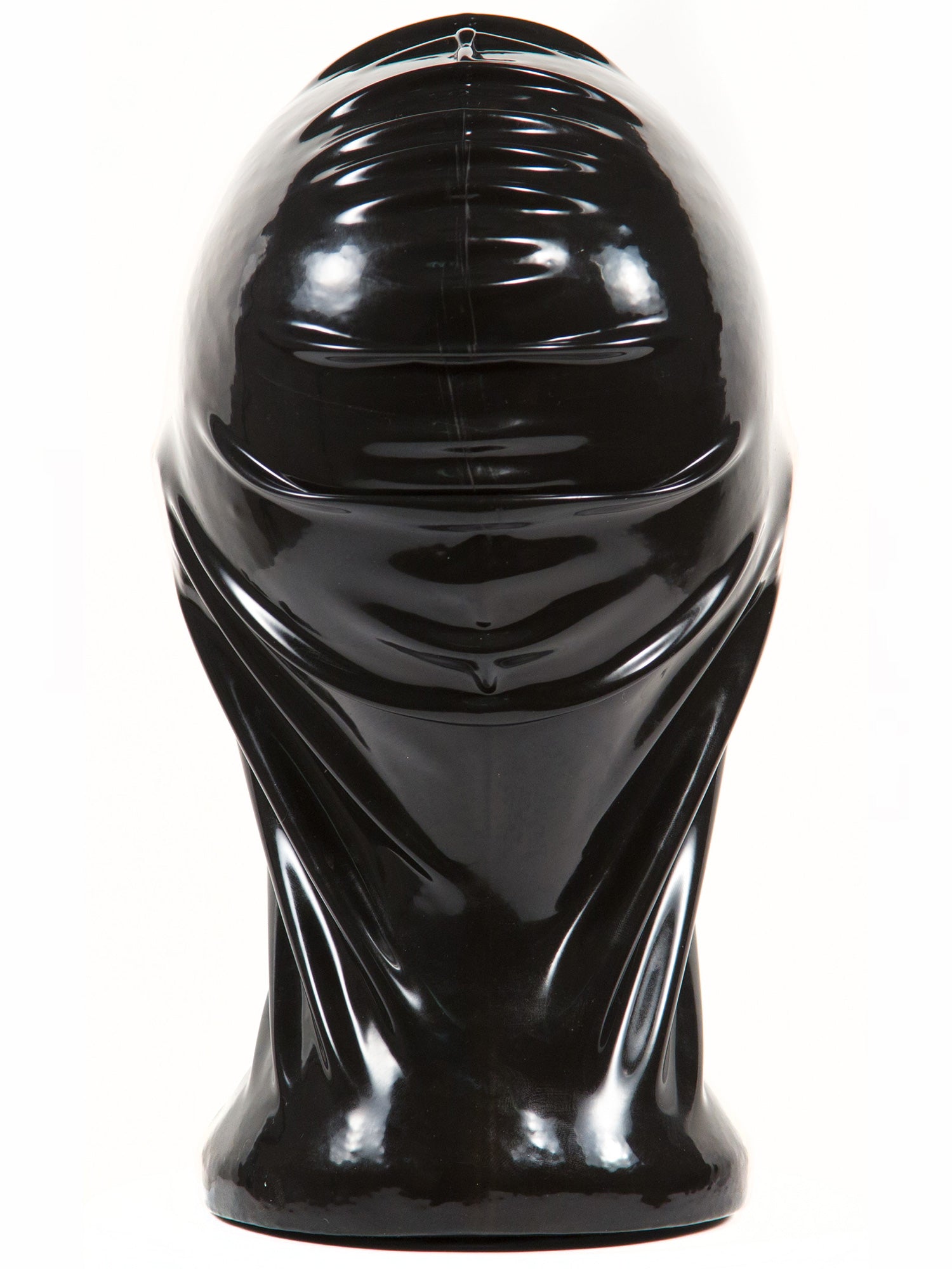 Seamless Rubber Hood with Perforated Eyes and Mouth – Skin Two UK