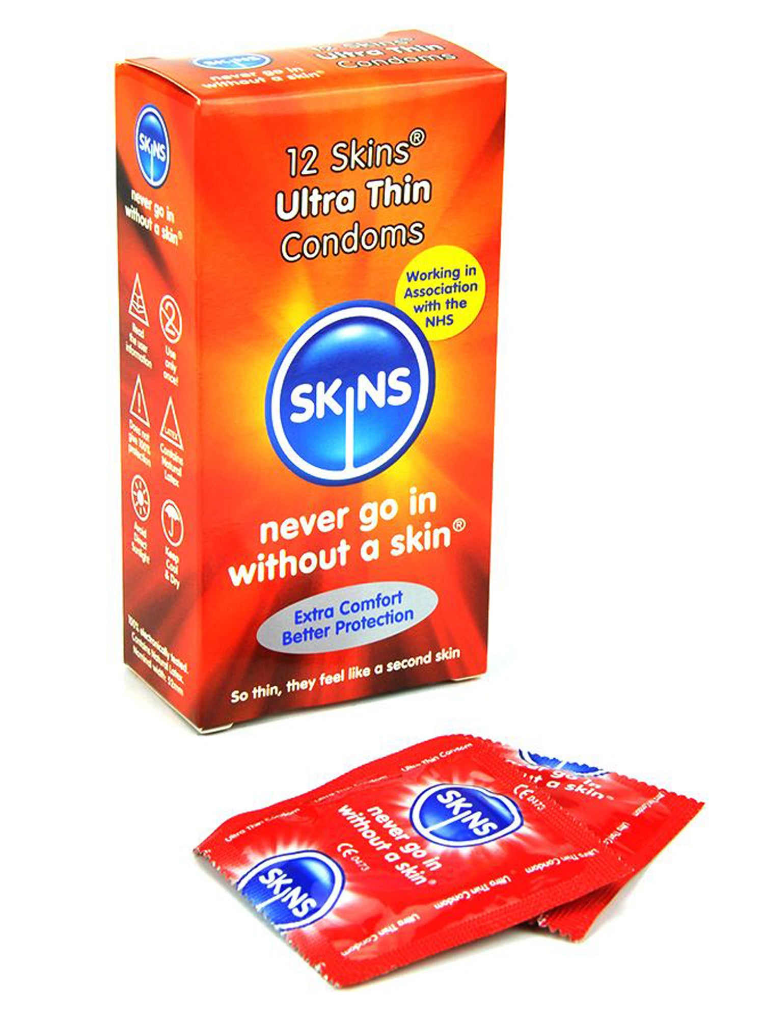 Skins Ultra Thin Condoms 12 Pack – Skin Two UK