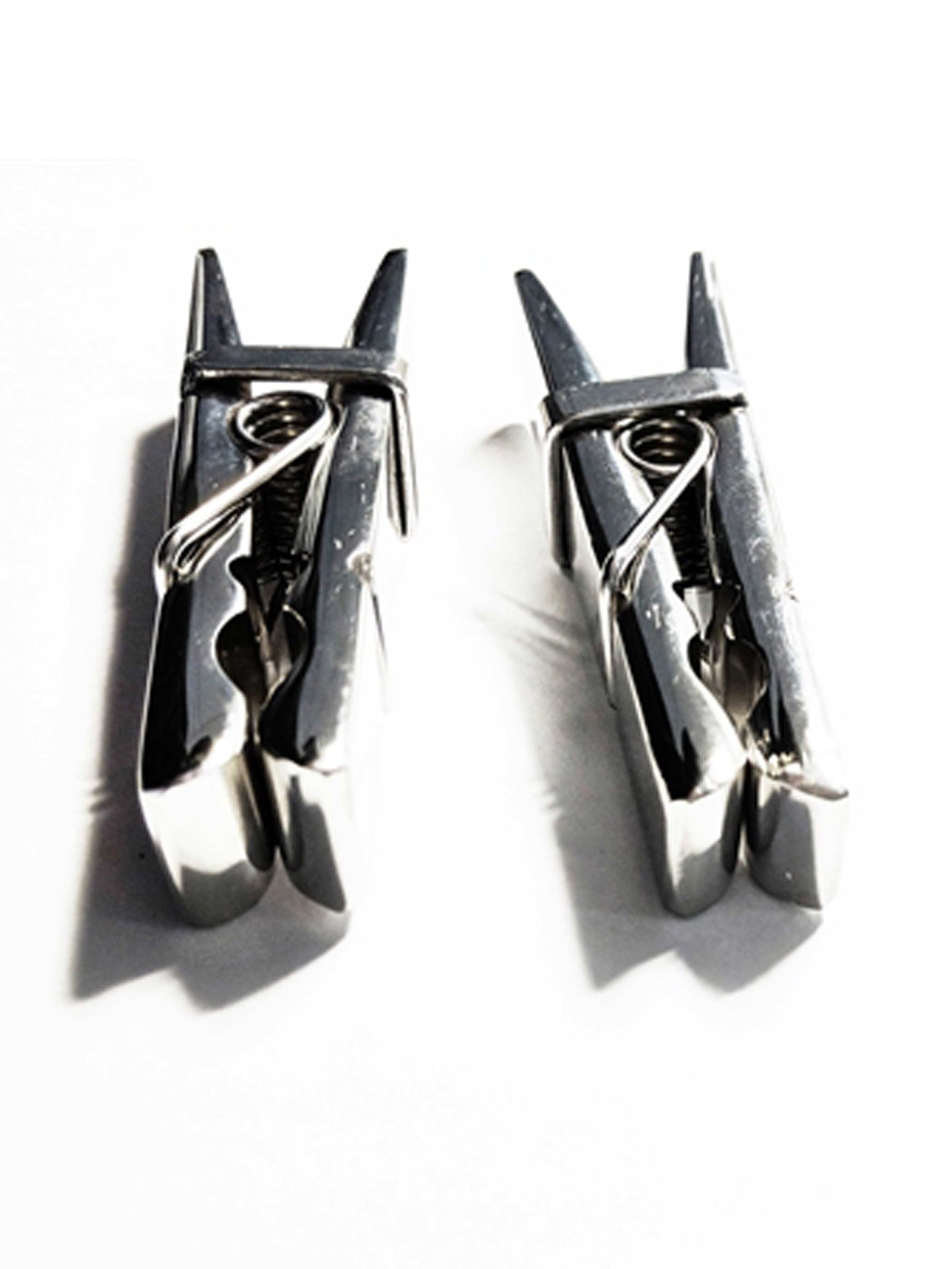Bondage Nipple Clamps | Steel Clothespin ClampsBondage Gear – Skin Two UK