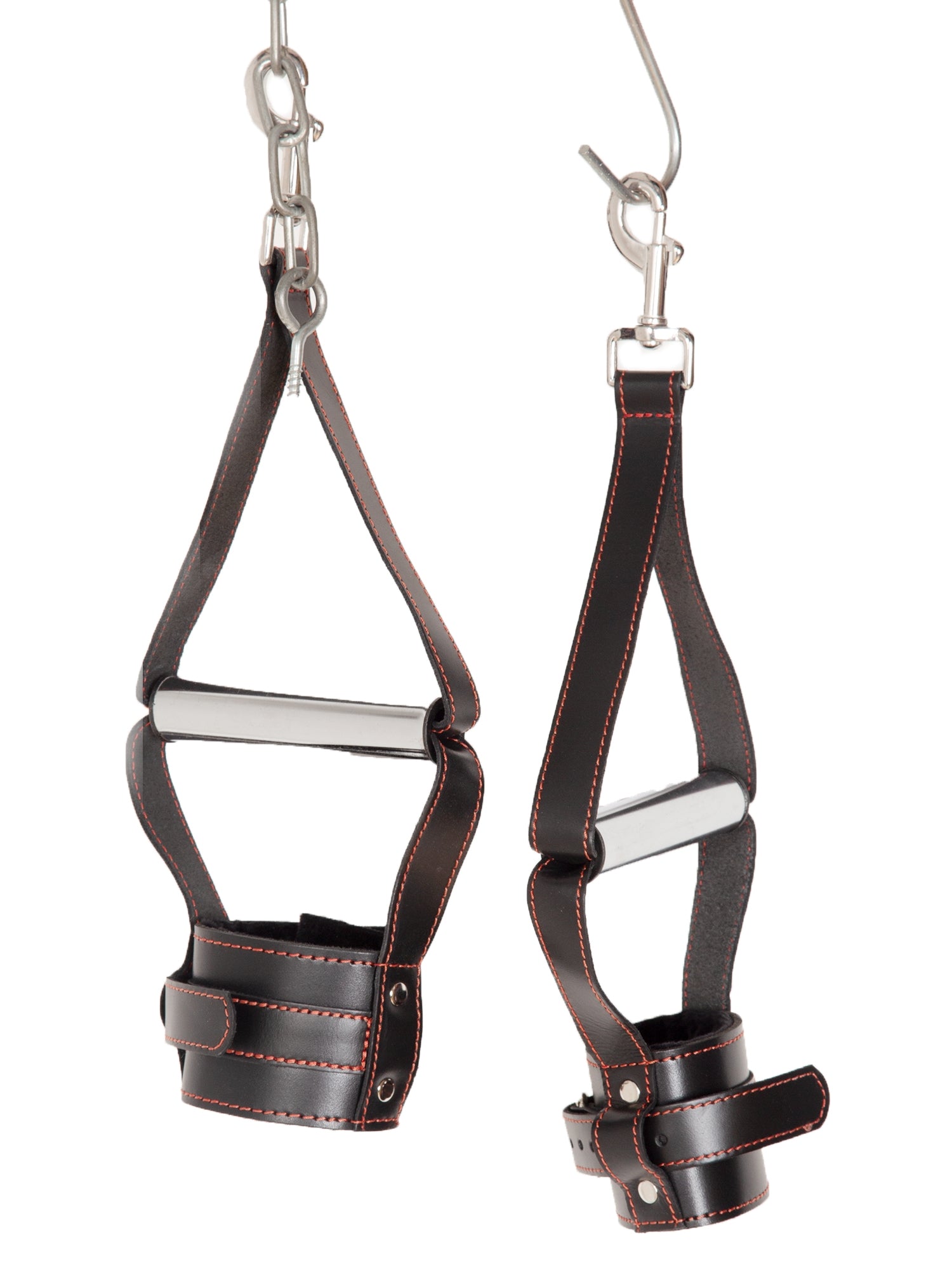 Suspension Cuffs with Red Seams – Skin Two UK