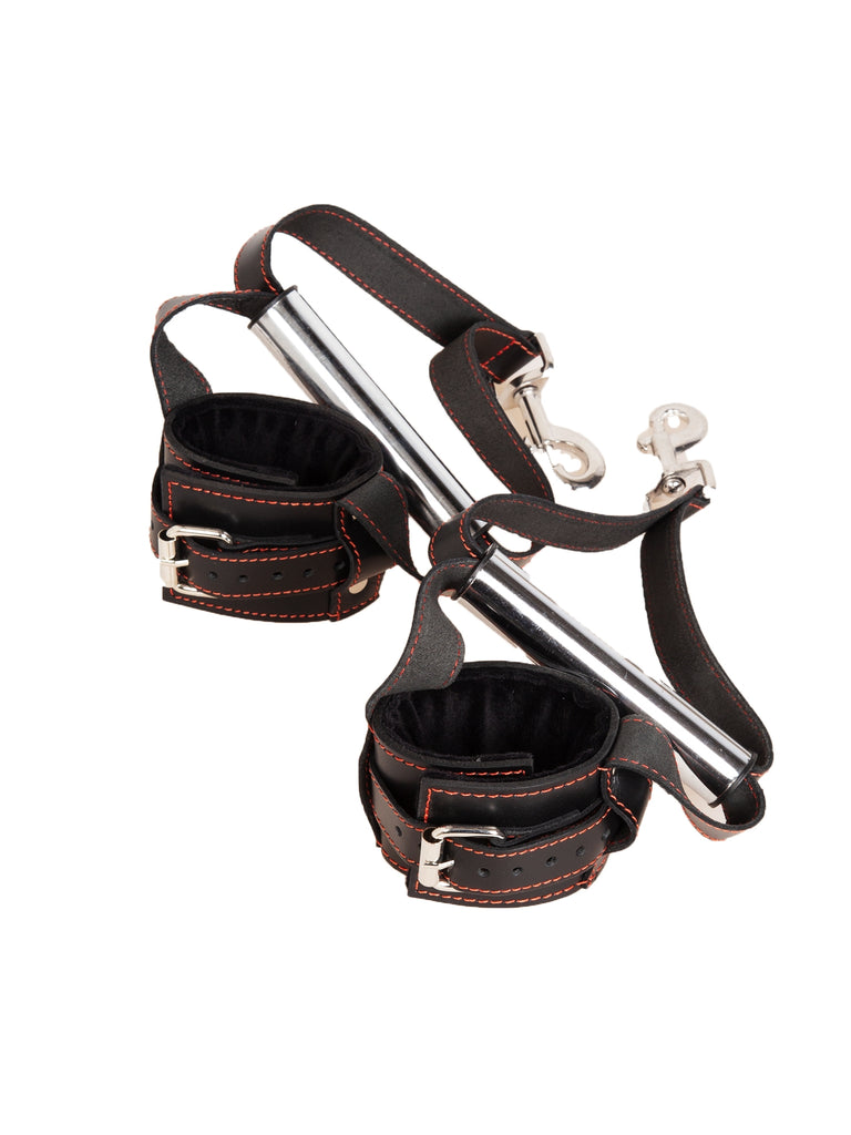 Suspension Cuffs with Red Seams – Skin Two UK