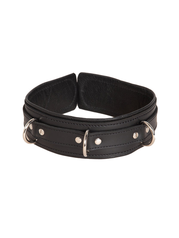 Triple D-Ring Lockable Collar – Skin Two UK