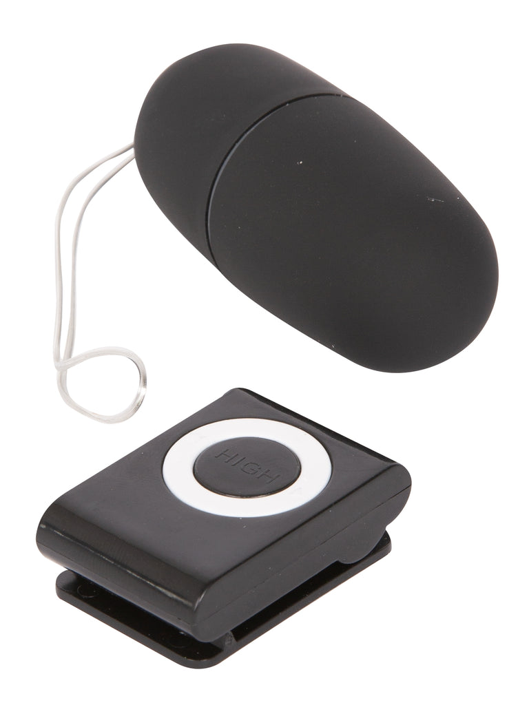 Wireless Love Egg In Black | Remote Controlled Vibrations – Skin Two UK