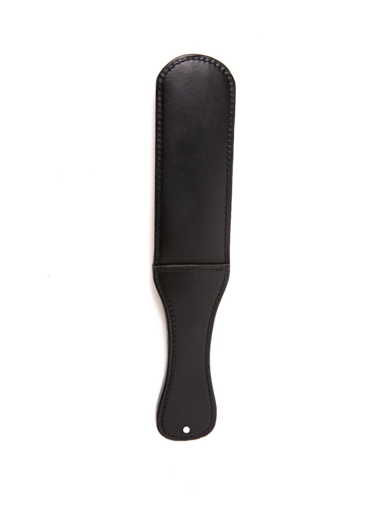 Black & Grey Padded Leather Paddle – Skin Two UK