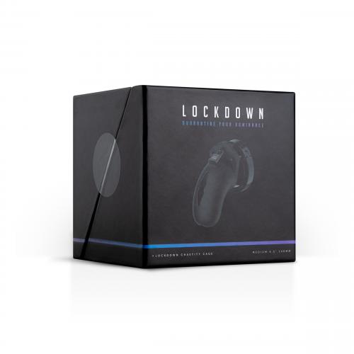 Lockdown Chastity Cage - Medium – Skin Two UK